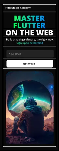 How to build a Flutter Website in 2023